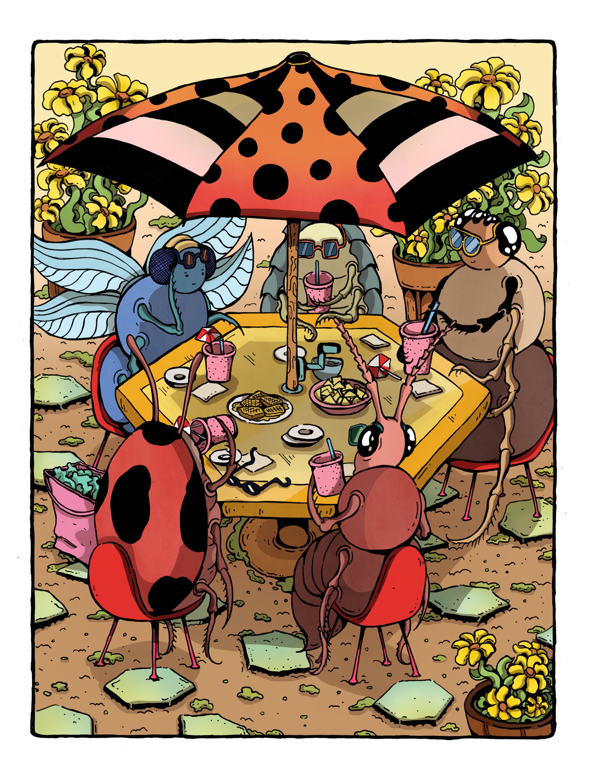 A Pillbug Story - Black Panel Press